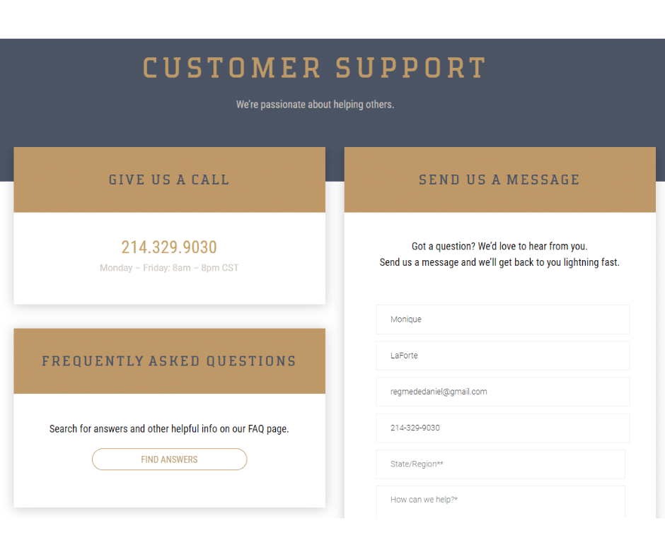 Contact Us / Customer Support — AdjusterPro®