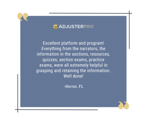 How to get your Florida insurance adjuster license